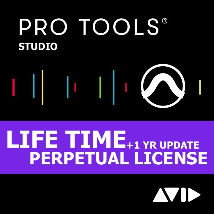 AVID | Pro Tools STUDIO | Life-Time Perpetual License | w/ 1 YR Updates ...