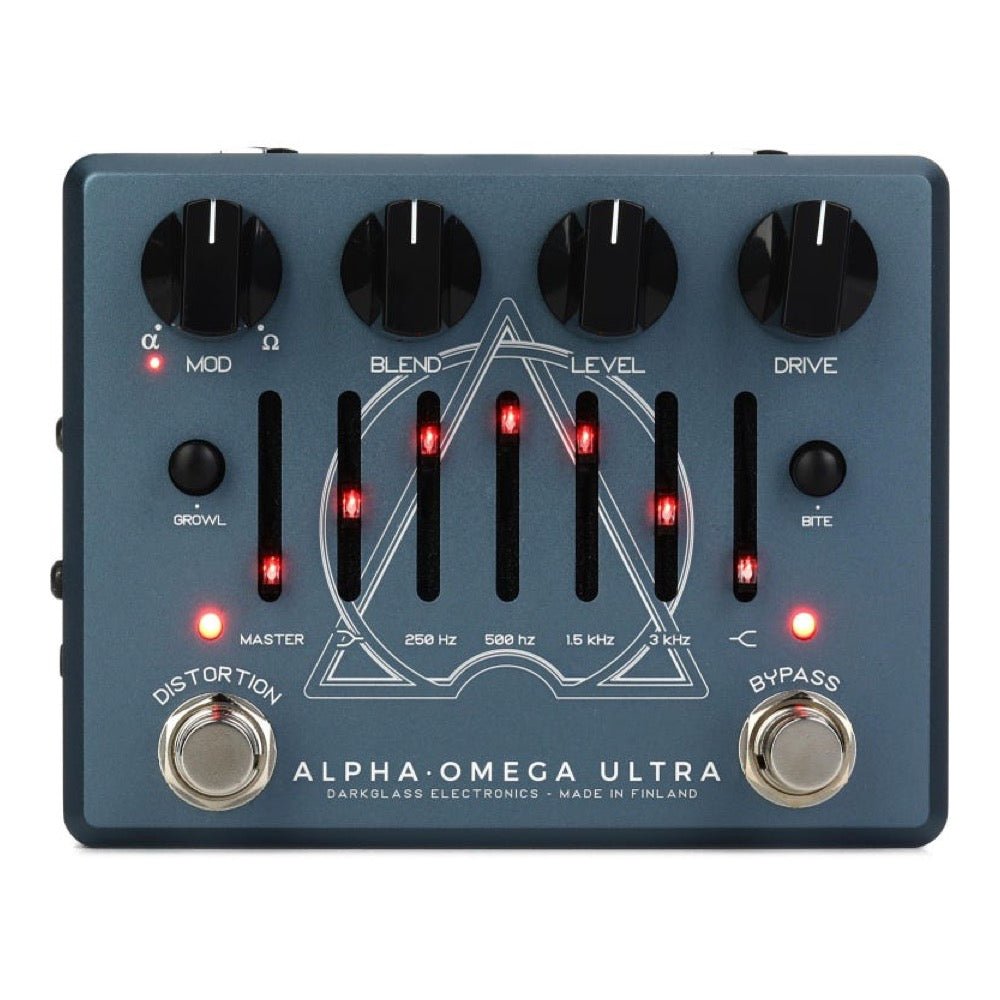 Darkglass | Alpha Omega Ultra | Dual Bass Preamp DI, EQ & Overdrive w ...