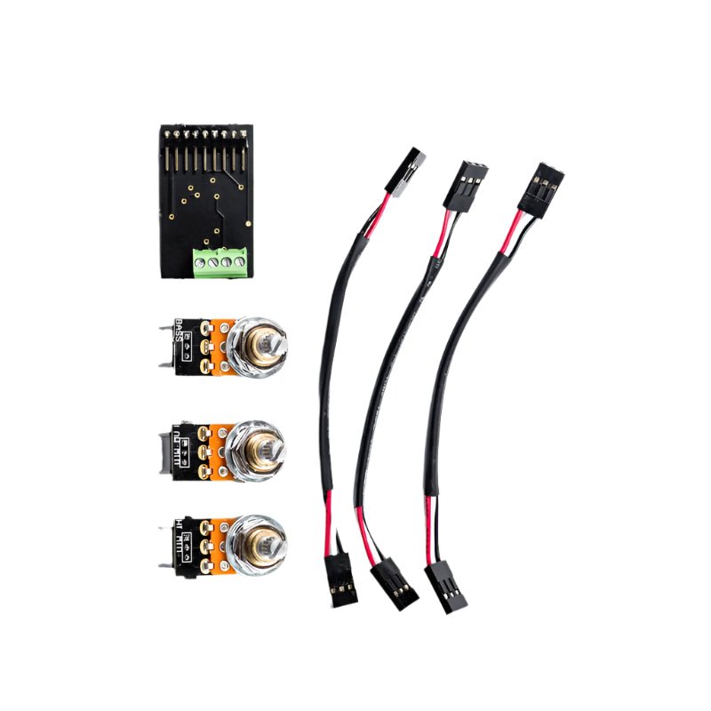 Darkglass | Darkgalss Tone Capsule V2 | Onboard Preamp & 3-Band EQ Wiring Kit for Bass Guitar ...