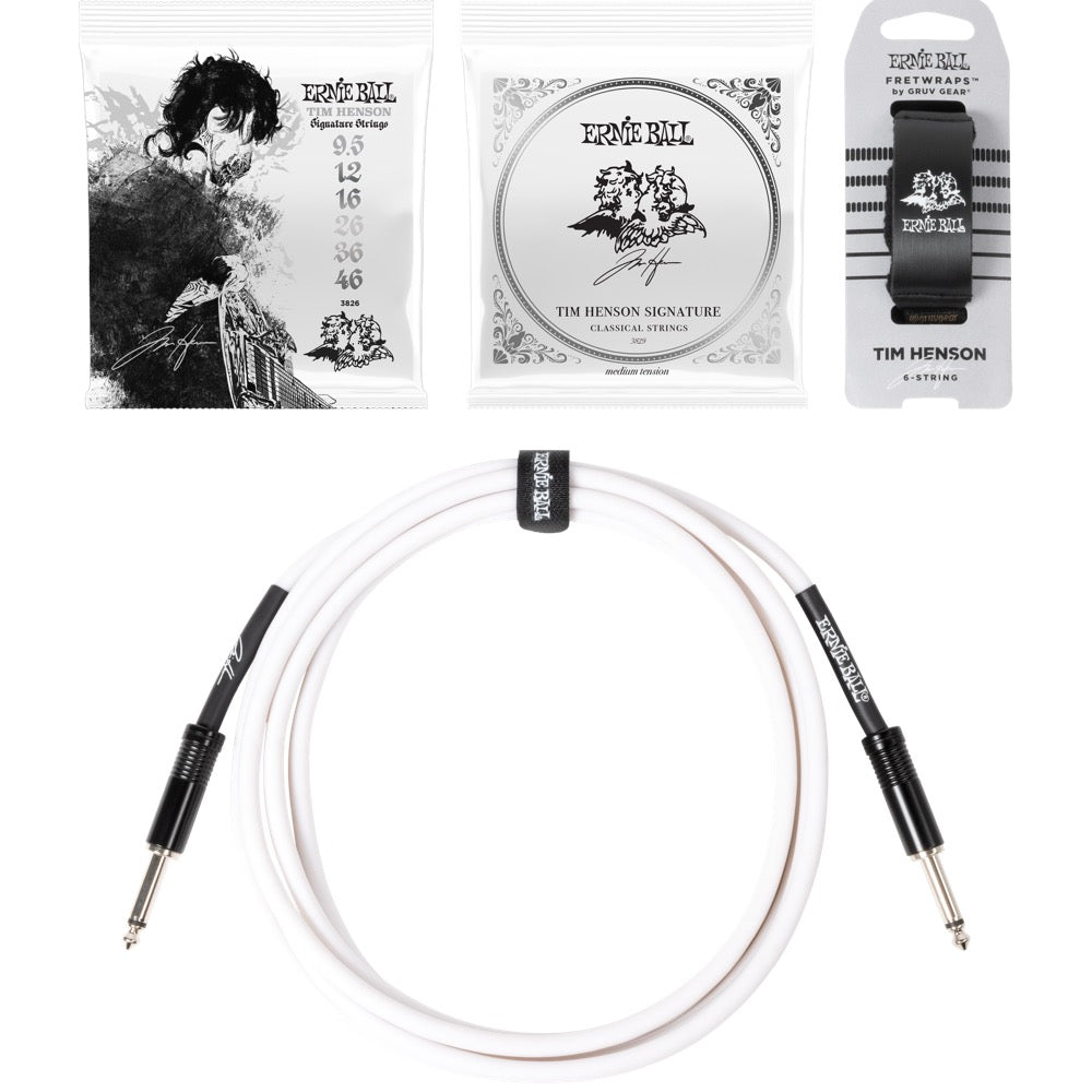 Ernie Ball | Tim Henson Signature Collection Bundle Kit | Strings & Accessories | P09635 - Gsus4