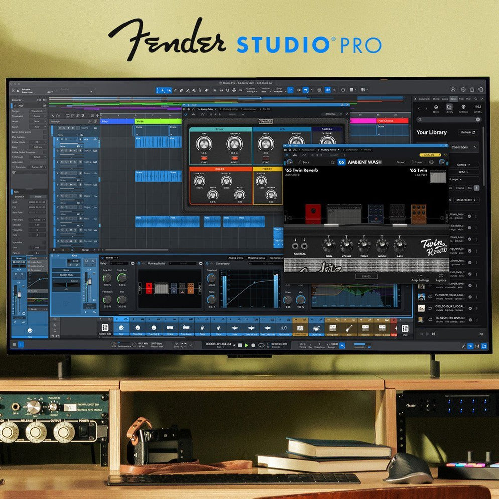 Fender | Studio Pro 8 | Perpetual License | Academic Pricing | eLicens ...