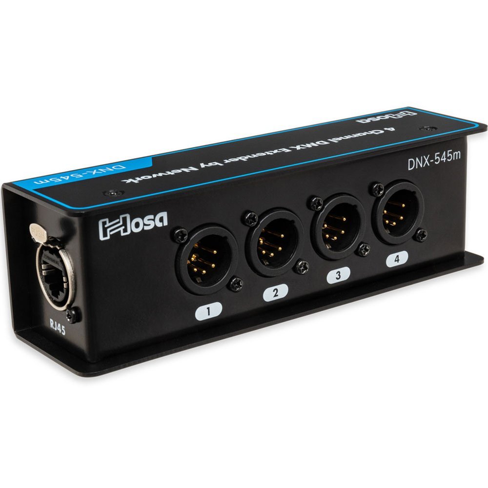 Hosa | DNX545M | 5 Pin DMX Extender | XLR Male To CAT Network RJ45 - Gsus4