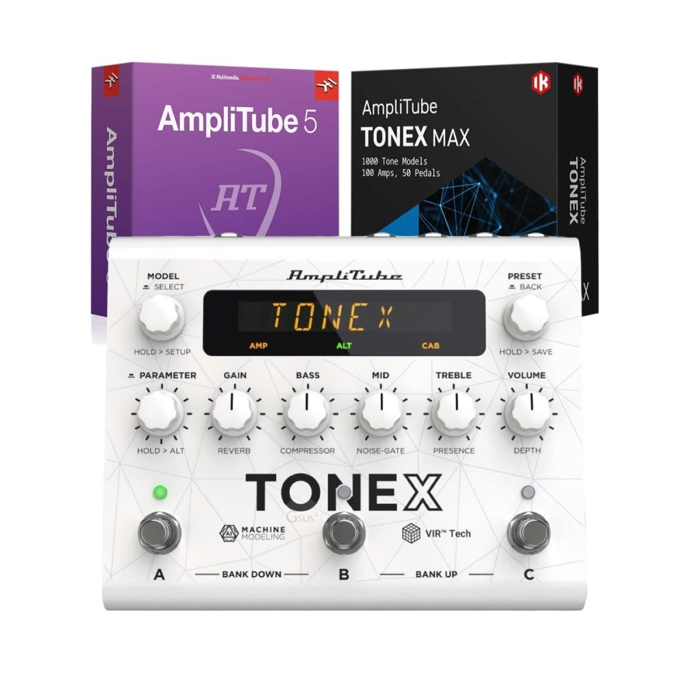 IK Multimedia | TONEX WHITE | Anniversary Edition | w/ 150 Pre-Loaded Tone Models, TONEX Max ...
