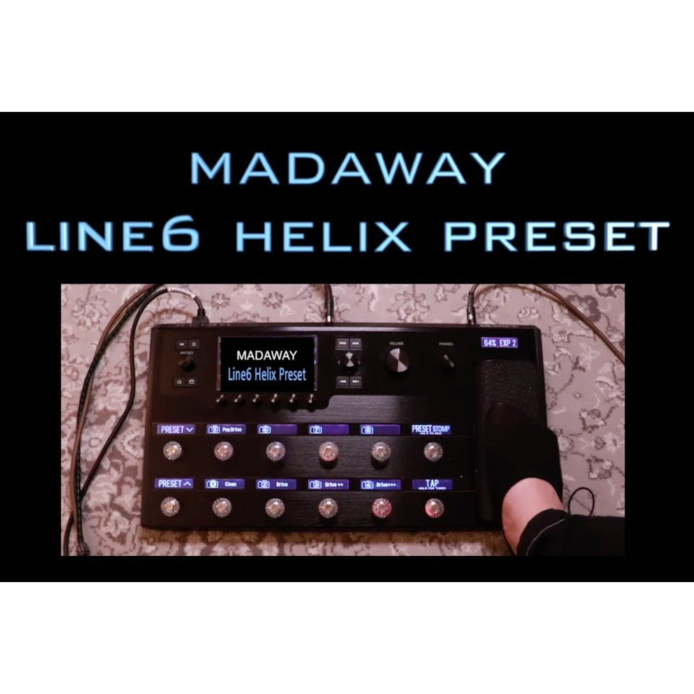 Line 6 | MADAWAY Helix PRESETS | Gain Stage, Modulation & Time Based ...