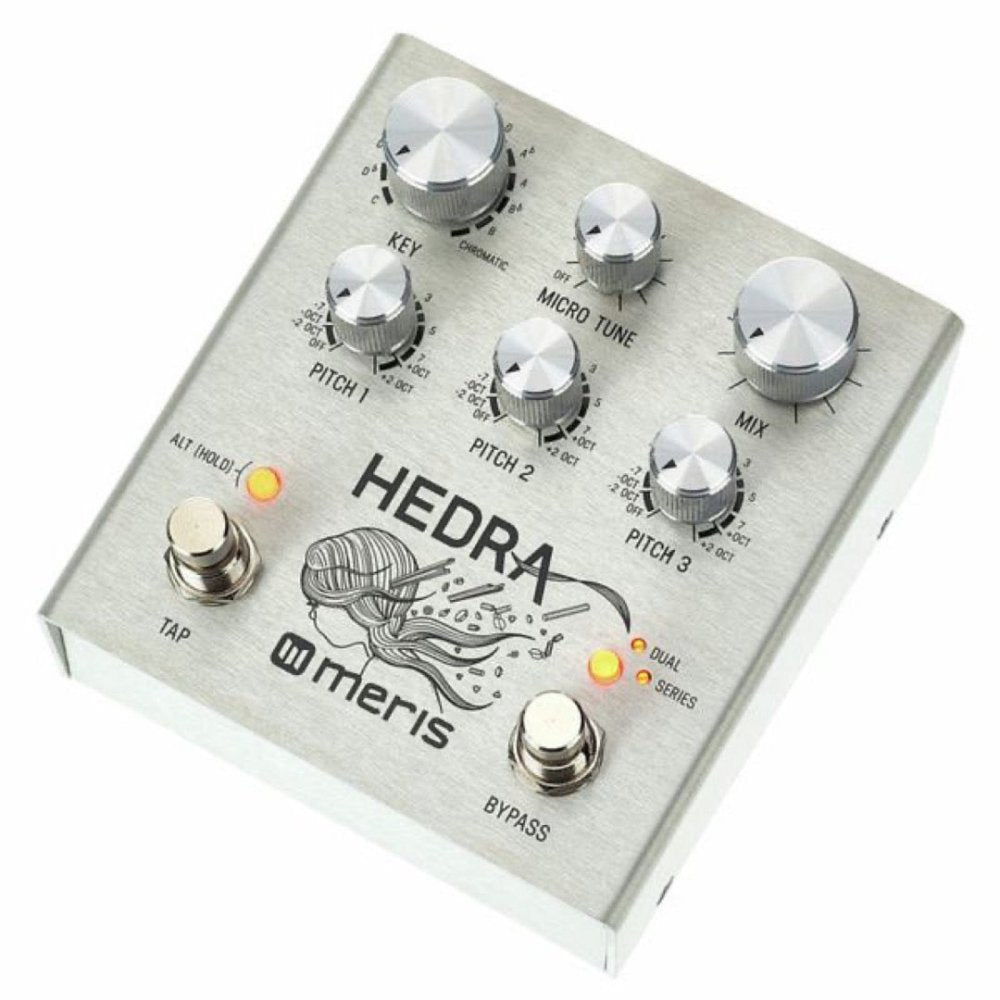 MERIS | Hedra | 3-Voice Rhythmic Pitch Shifter Pedal | w/ Tap Tempo - Gsus4