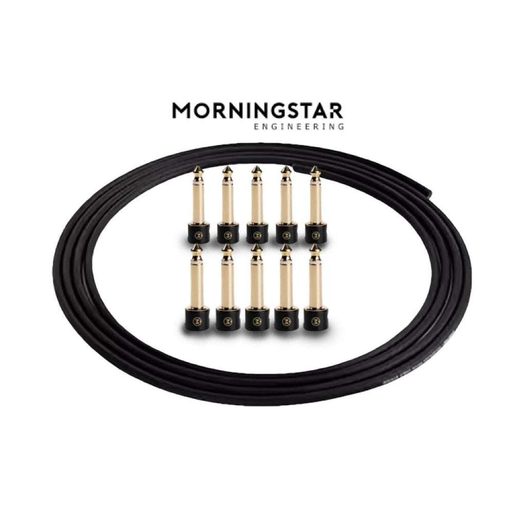 Morningstar | 2-Way Solderless Kit 10 Pack | 10x Plugs & 5m Canare GS-4 ...