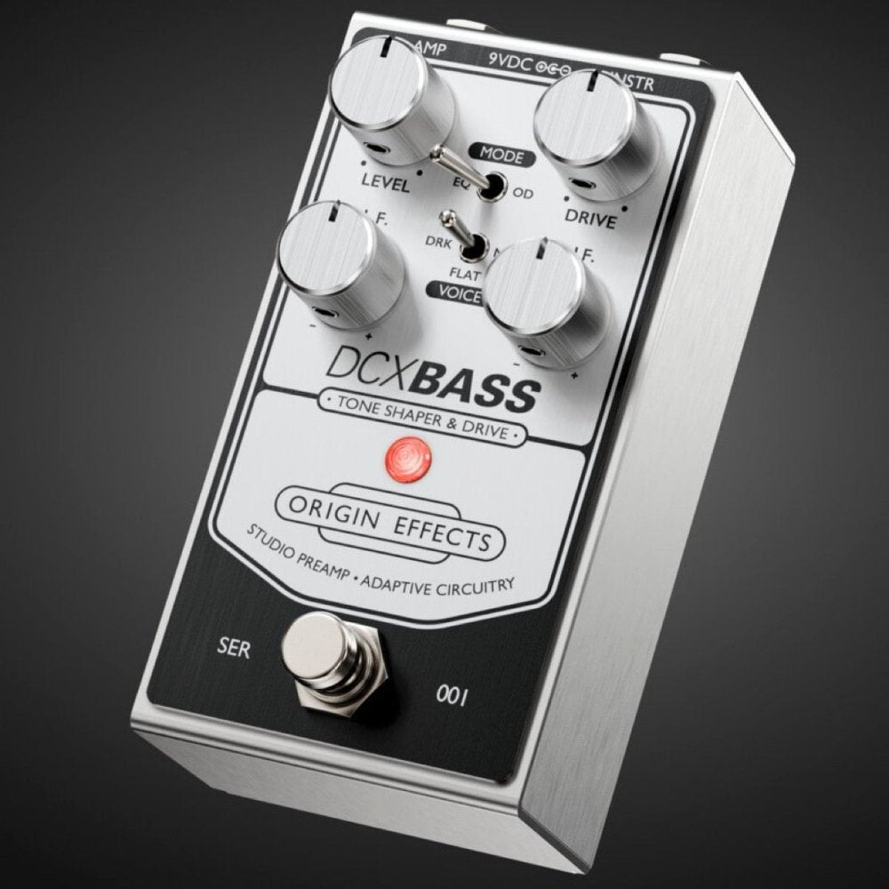Origin Effects | DCX Bass | Tone Shaper & Overdrive | w/ Adaptive Circuitry | Inspired by UA 610 ...