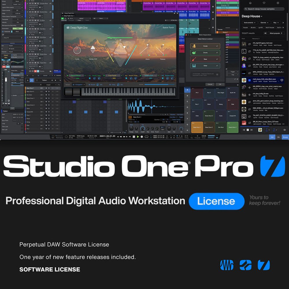 PreSonus | Studio One 7 Professional | Perpetual License - Gsus4