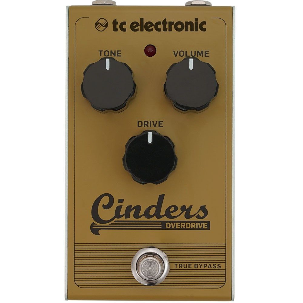 TC Electronic | Cinders | Transparent Tube-Like Overdrive Stompbox - Gsus4