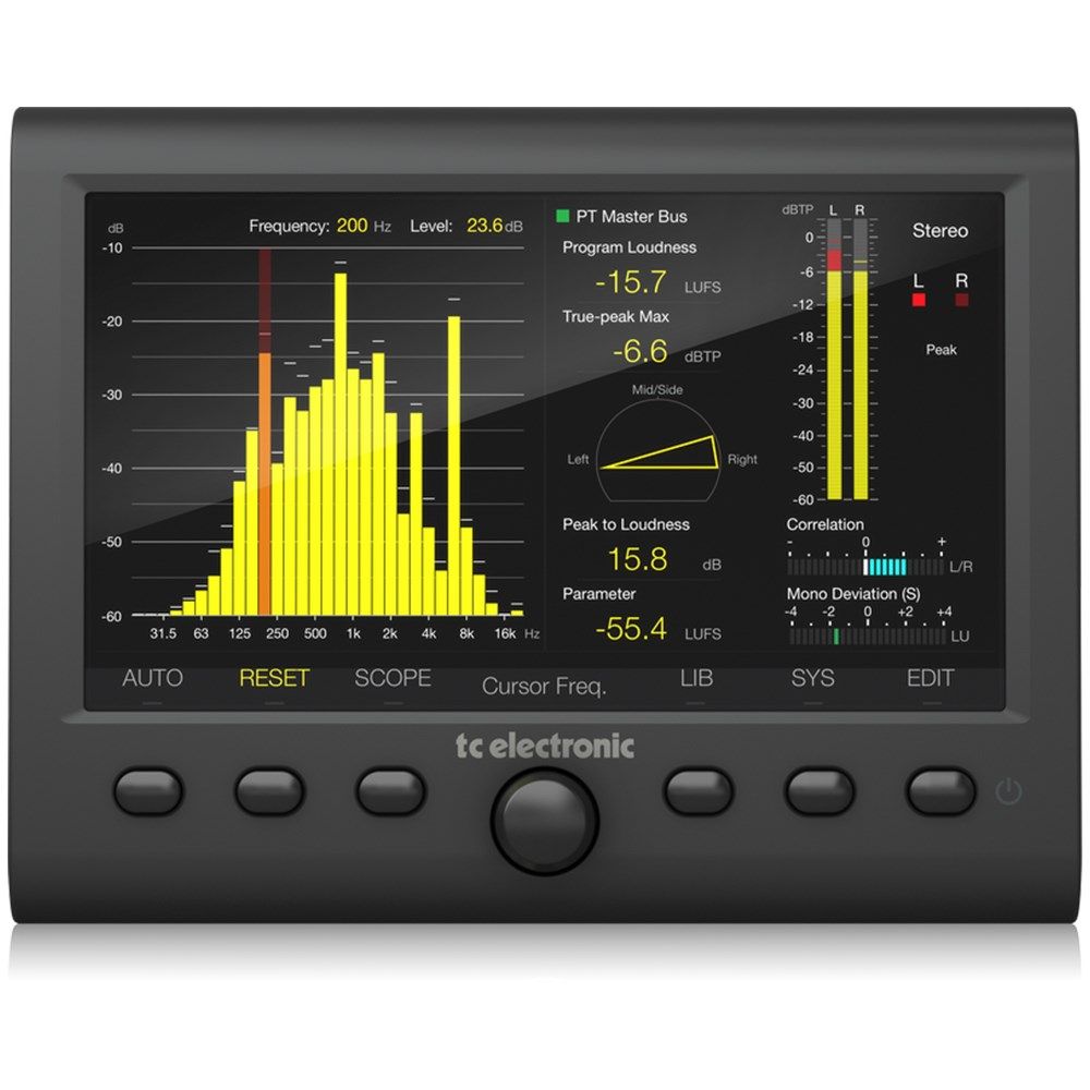 TC Electronic | Clarity M Stereo | Audio Loudness Meter | w/ 7" Display ...
