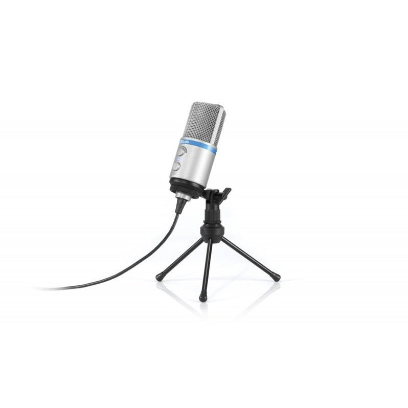 IK Multimedia iRig Mic Studio iOS/USB Condenser Mic Silver - Gsus4